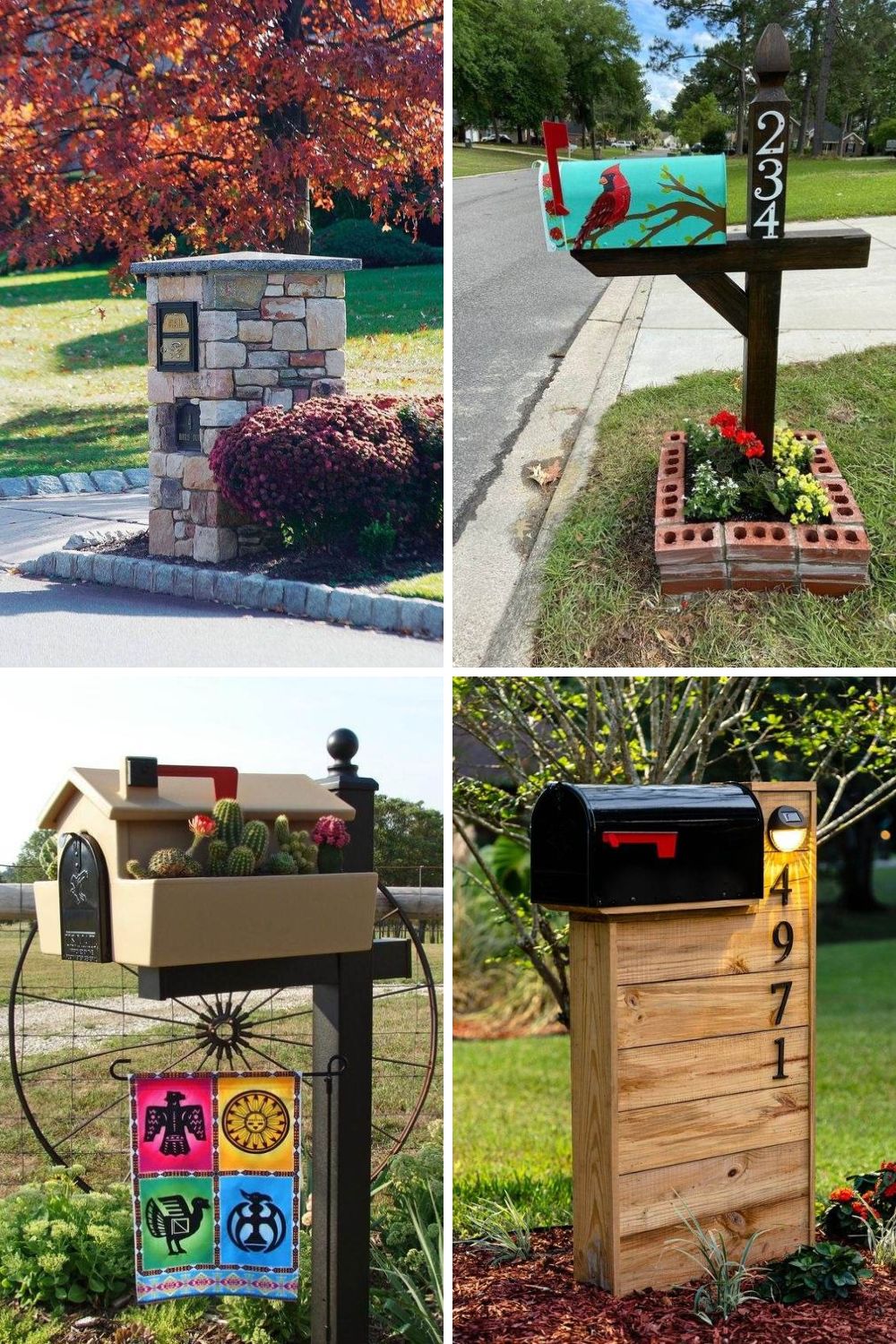 30 Mailbox Landscaping Ideas To Transform Your Home’s Exterior
