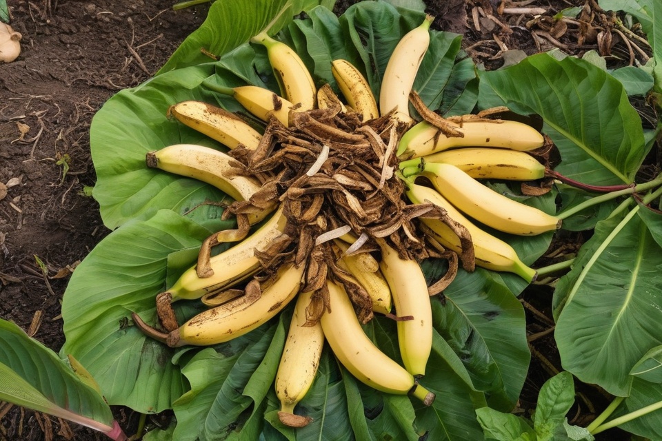 Place Banana Peels in Your Garden for This Amazing Effect