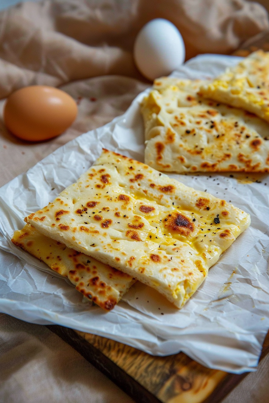 High Protein Cottage Cheese Flatbread