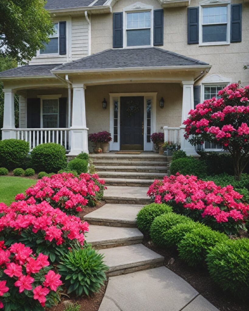 9 Best Shrubs For Front Of House Flowers