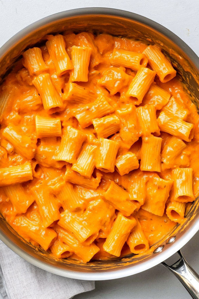 Creamy Cottage Cheese Vodka Pasta