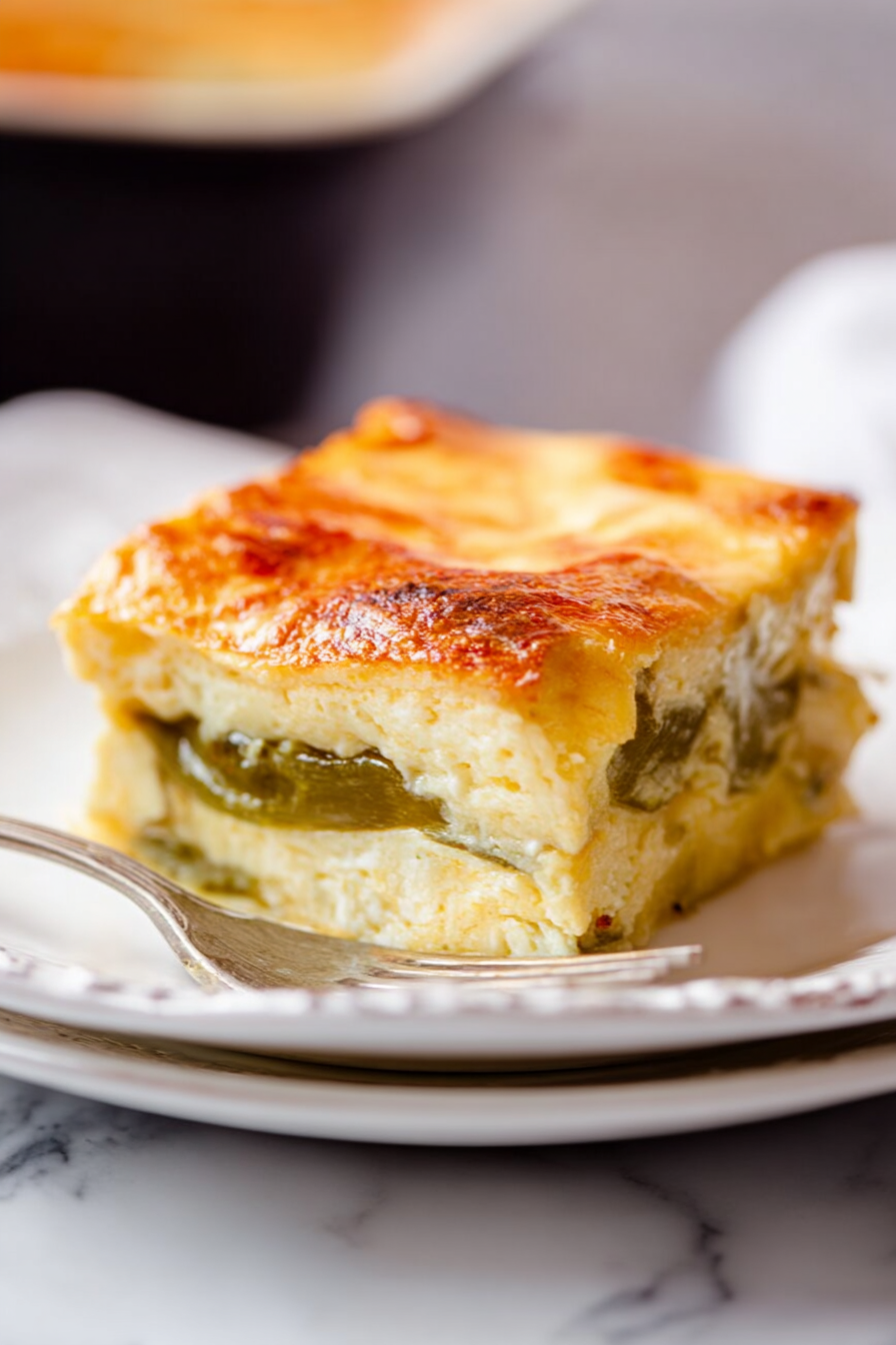 Savory Hatch Chile Relleno Casserole