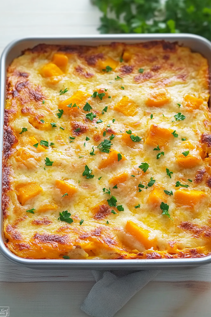 Easy Butternut Squash Casserole Recipe