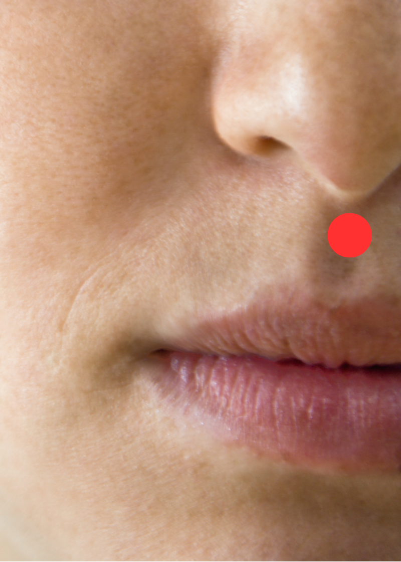 If you press this point under your nose, this is what happens to your body