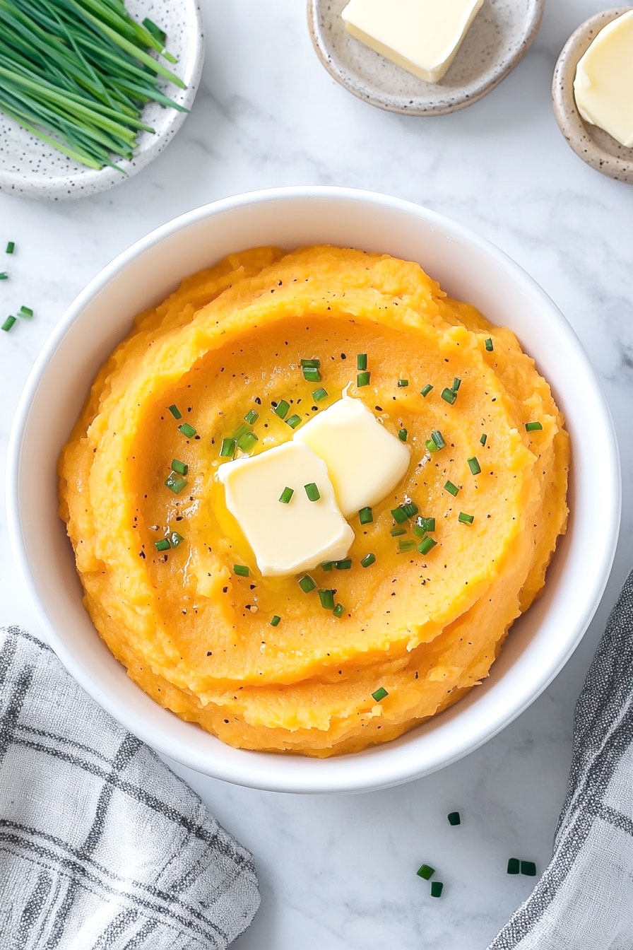 Healthy Mashed Butternut Squash