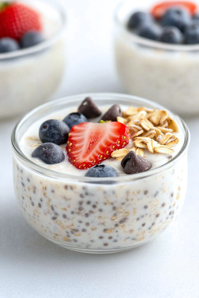 Quick Keto Overnight Oats
