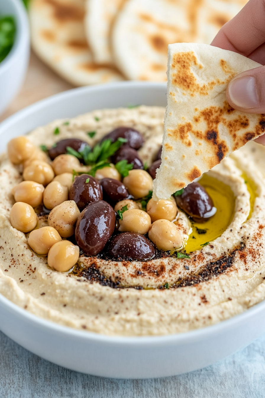 Easy Greek Yogurt and Hummus Dip Recipe
