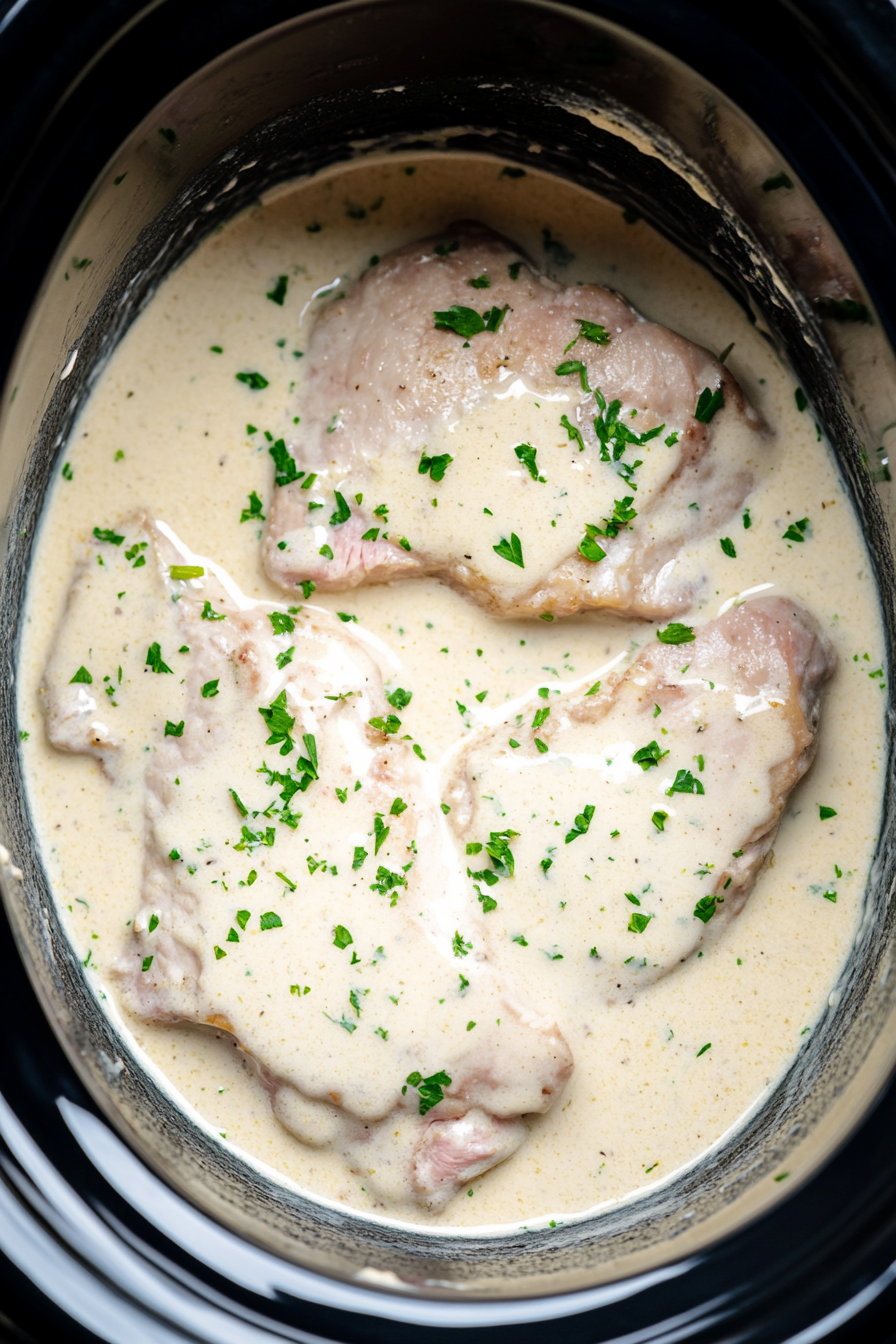 Quick Pork Chops with Cream of Chicken Soup