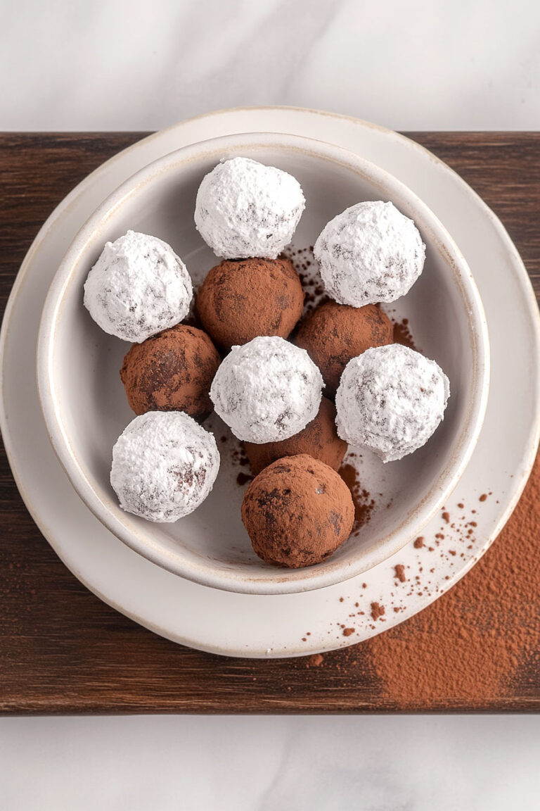 Simple Italian Chocolate Rum Balls