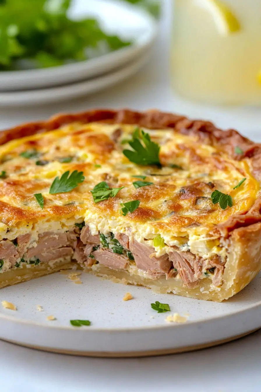 Tasty Tuna Quiche
