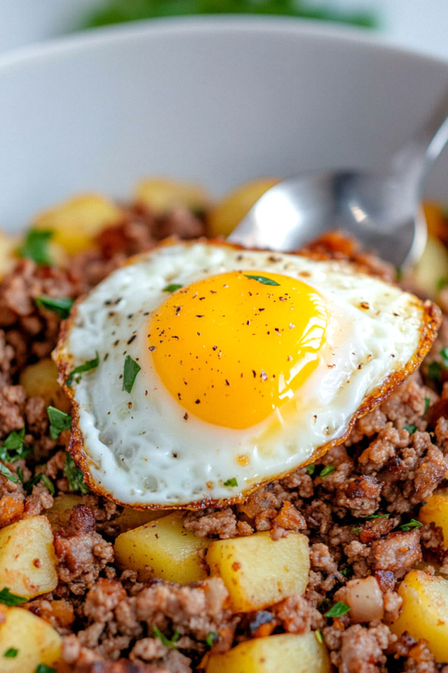 Flavorful Ground Lamb Hash