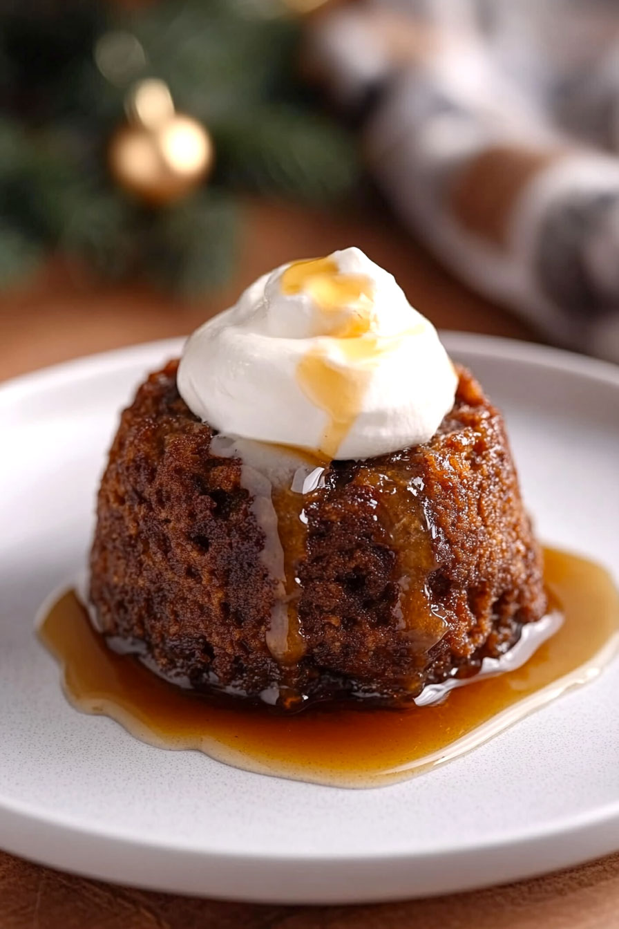 Sweet Instant Pot Figgy Pudding