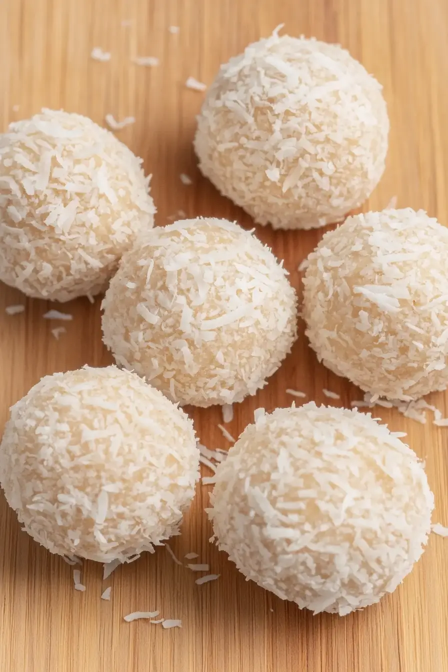 Tasty Lemon Rum Balls