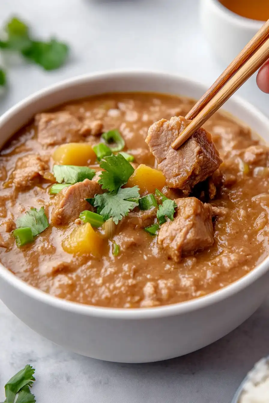 Delicious Pork and Yam Stew