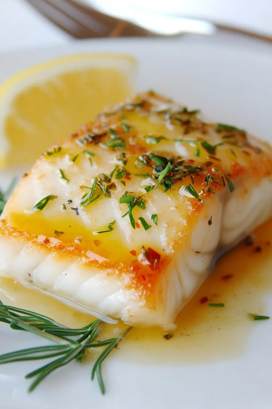 Juicy Baked Cod with Olive Oil
