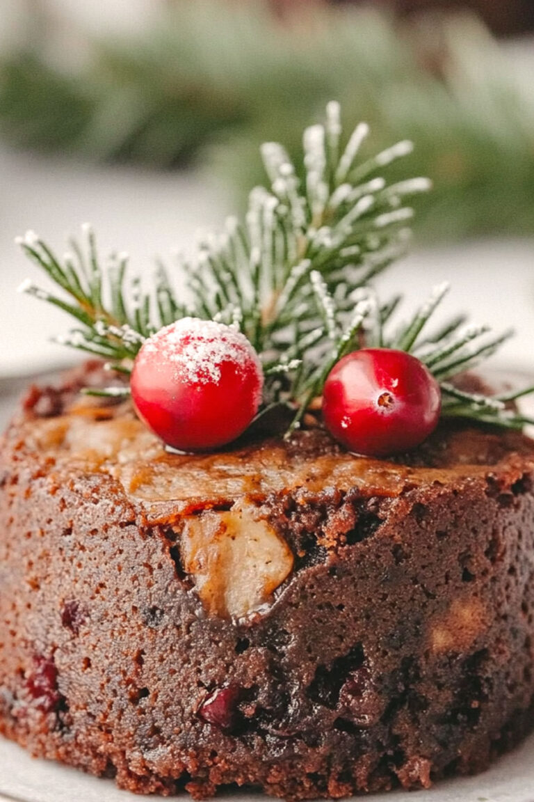 Traditional Vegan Christmas Pudding