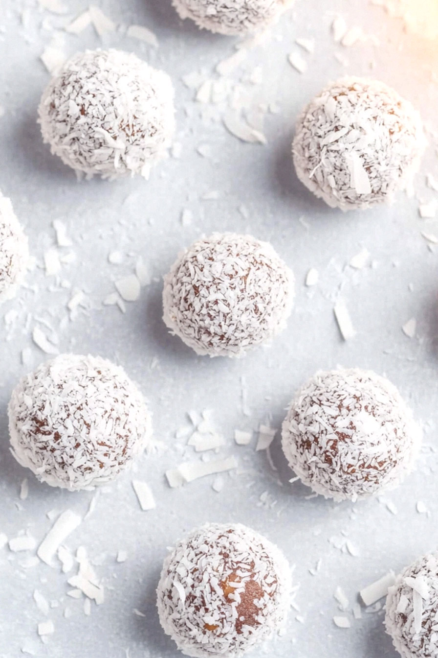 Easy Rum Balls with Condensed Milk