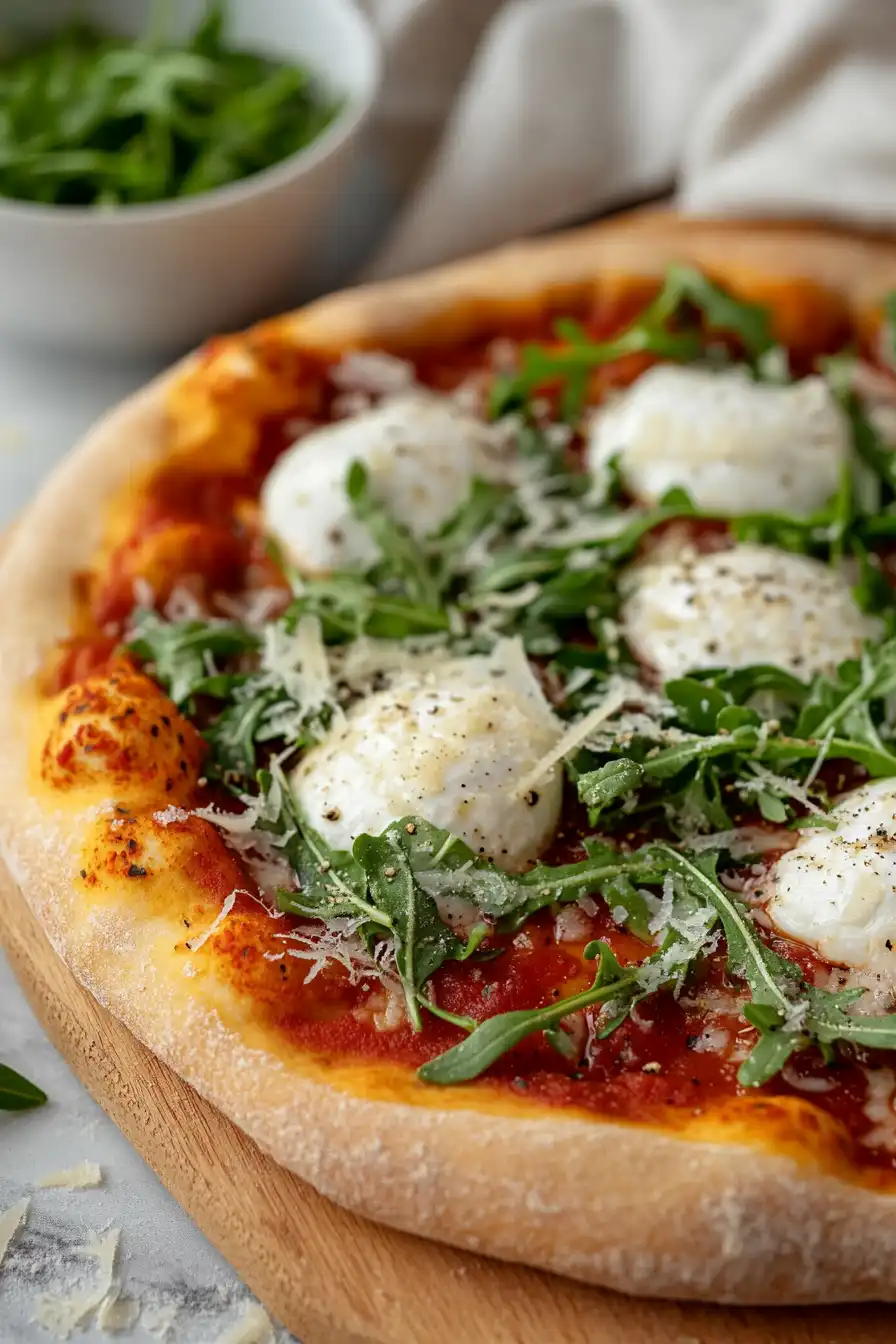Easy Burrata Pizza