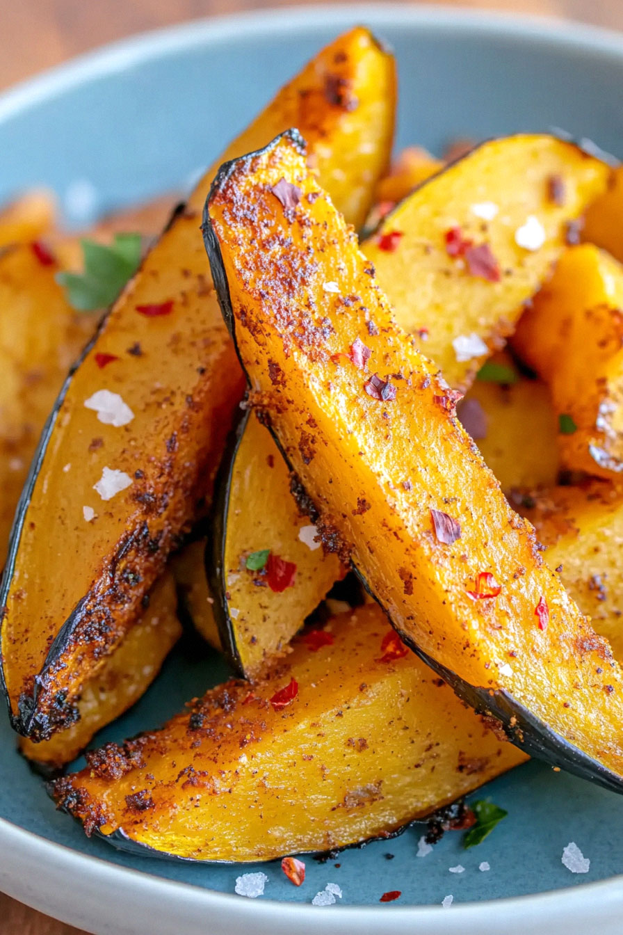 Juicy Acorn Squash Fries