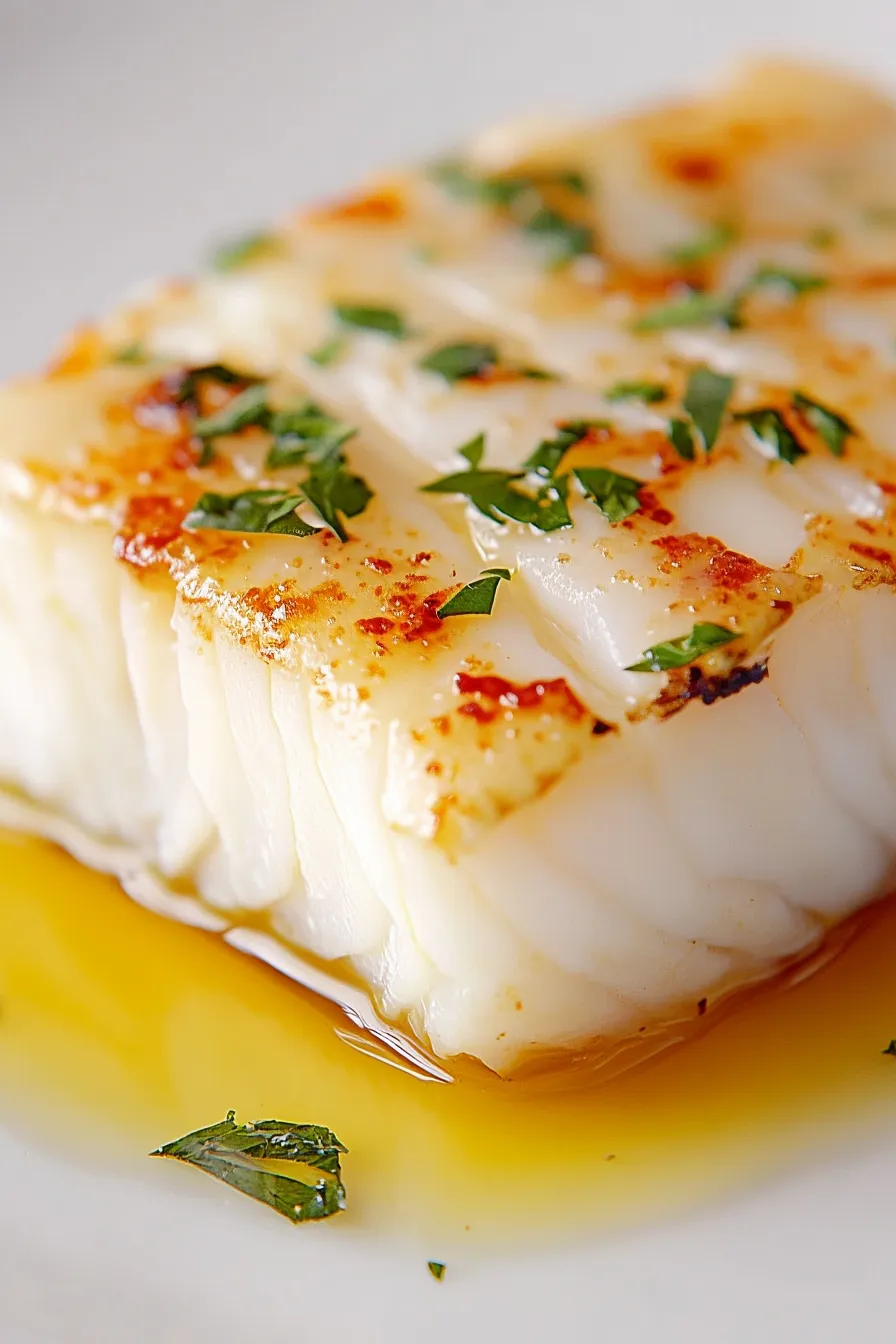 Juicy Baked Cod with Olive Oil