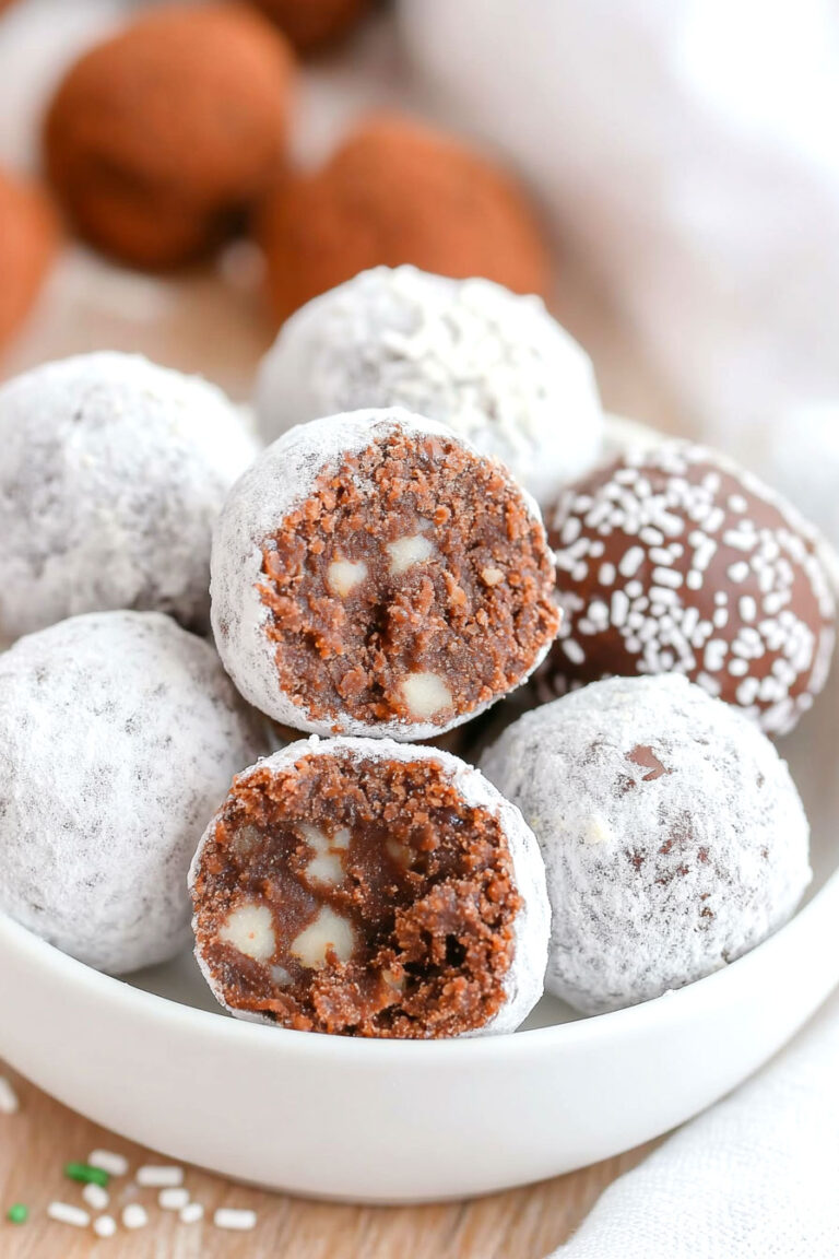 Simple Italian Chocolate Rum Balls