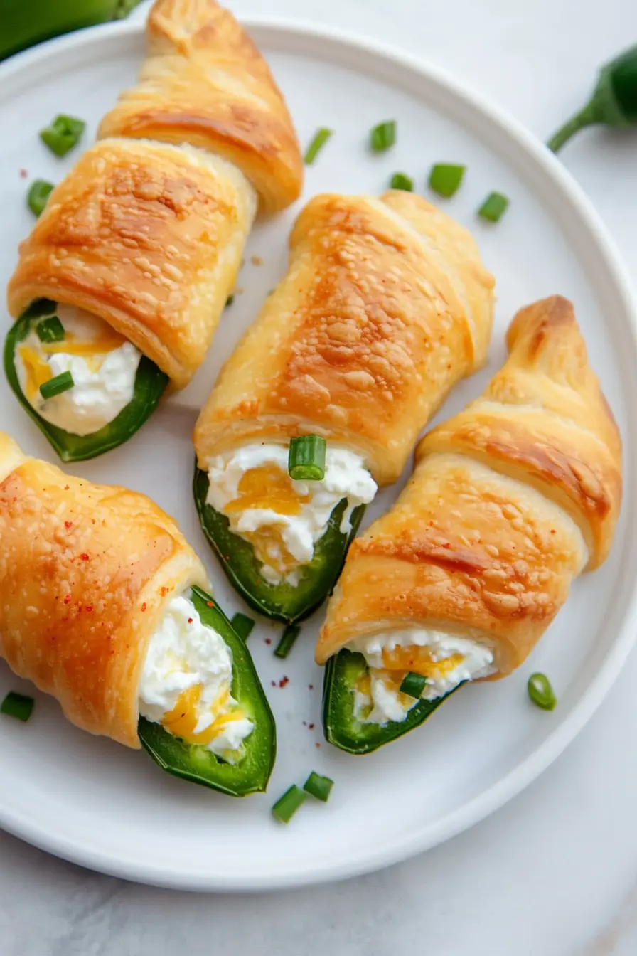 Delicious Jalapeno Popper Crescent Rolls Bites
