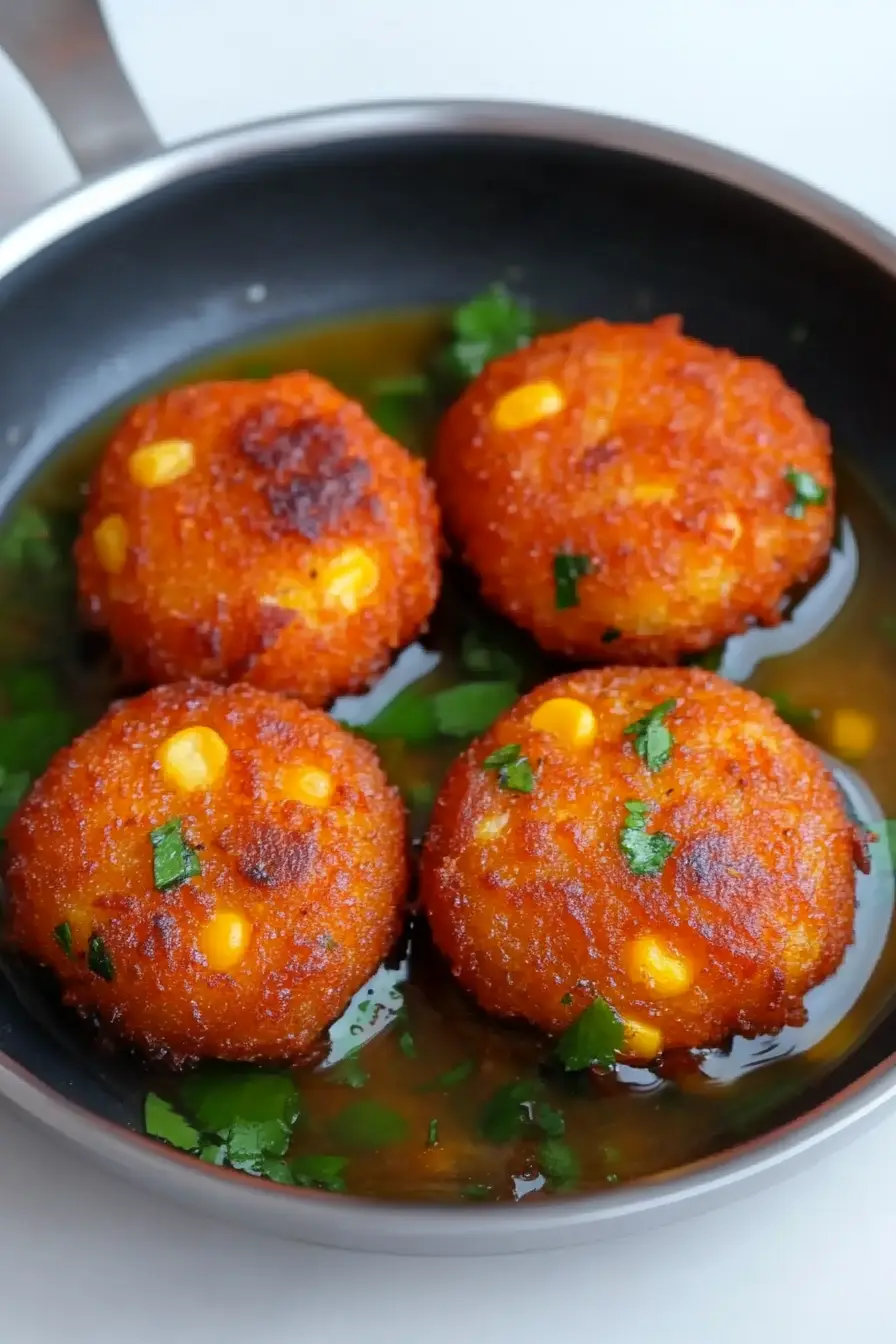 Vegetarian Corn Vada Recipe