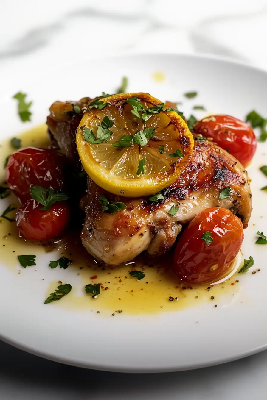 Savory Za'atar Roasted Chicken