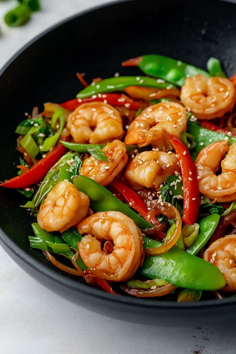 Easy Prawn Stir Fry with Vegetables