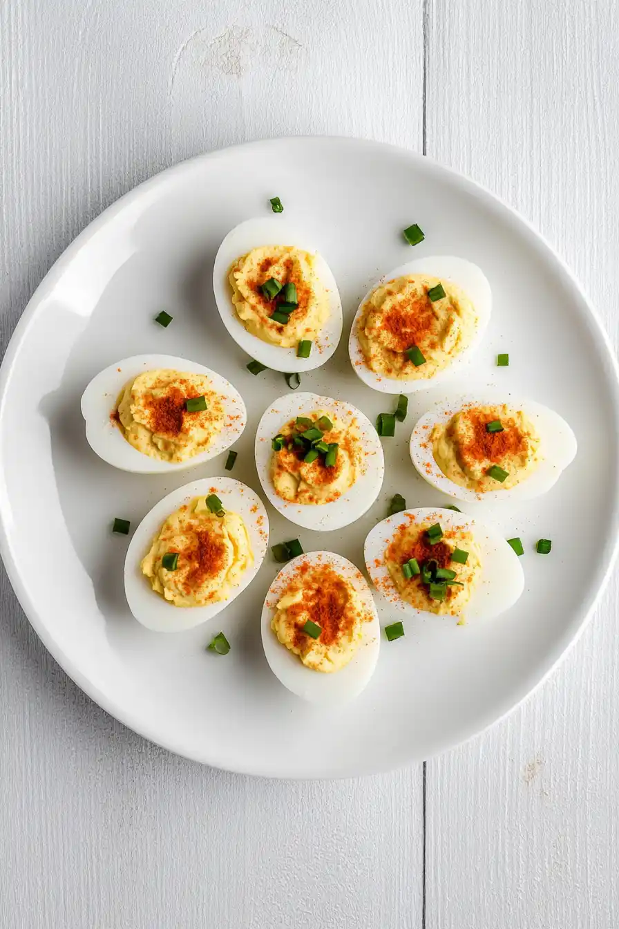 Simple Deviled Eggs Without Mustard