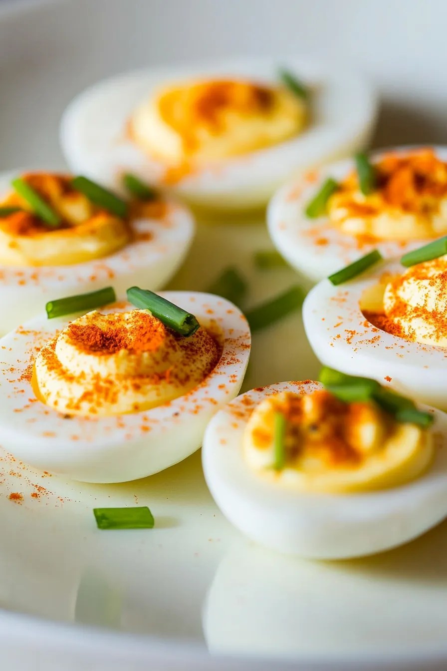 Simple Deviled Eggs Without Mustard