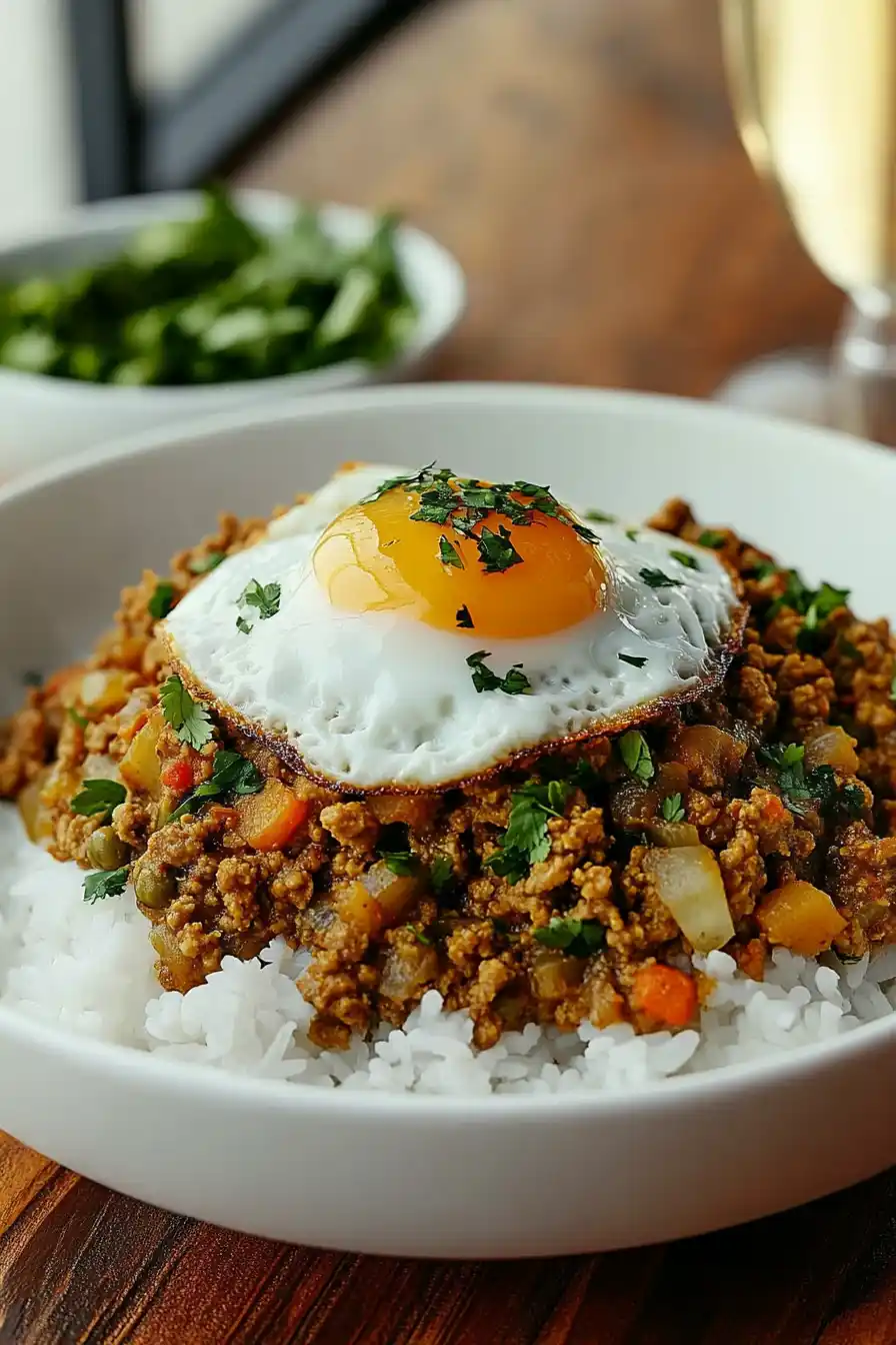 Quick Ground Pork Japanese Curry