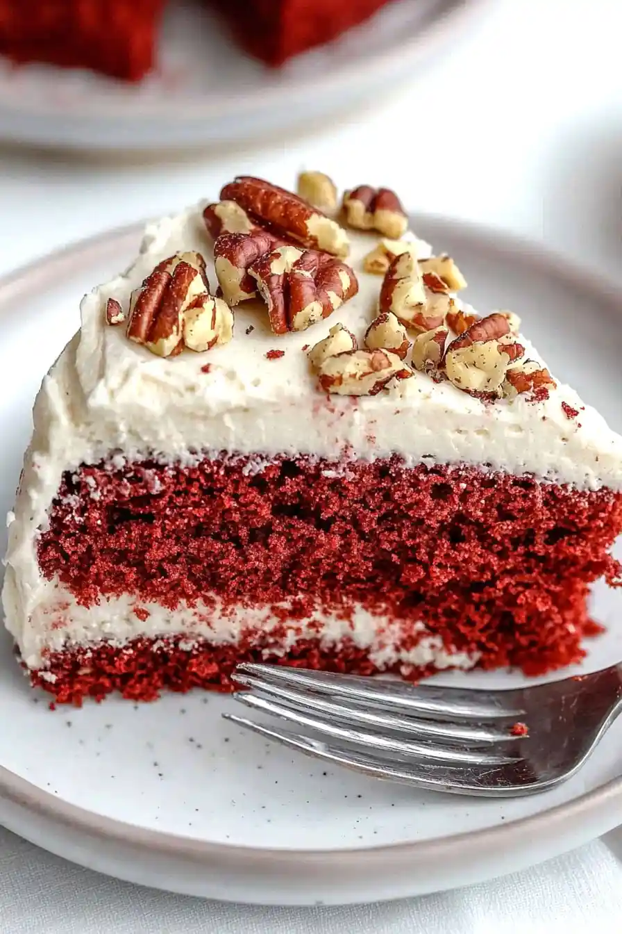 Rich Keto Red Velvet Cake
