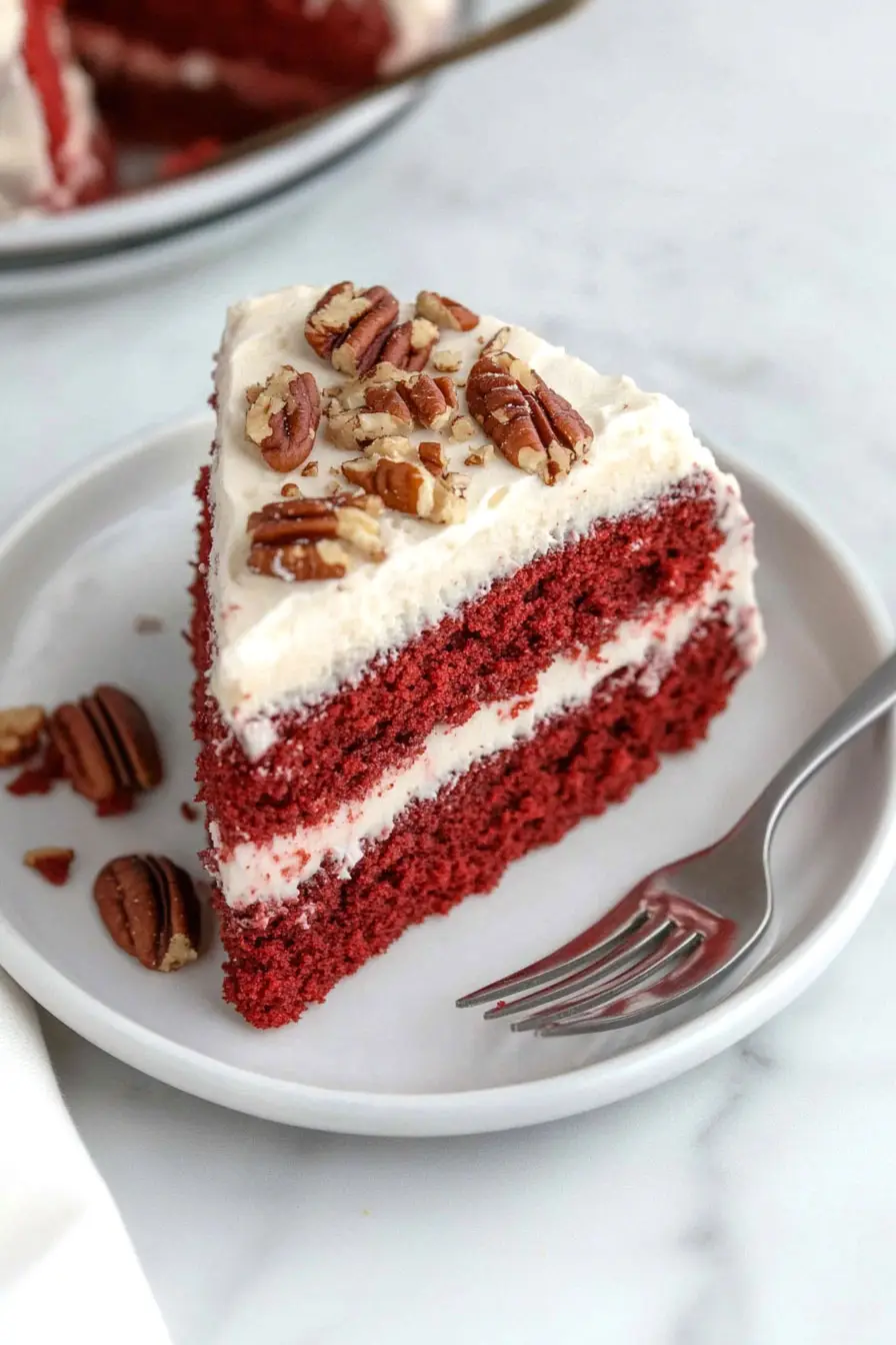Rich Keto Red Velvet Cake