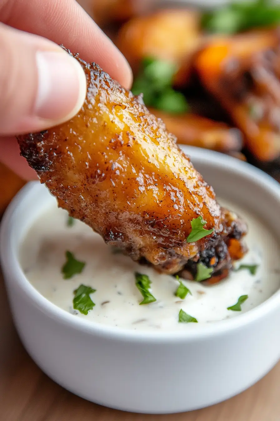 Easy Blackstone Chicken Wings