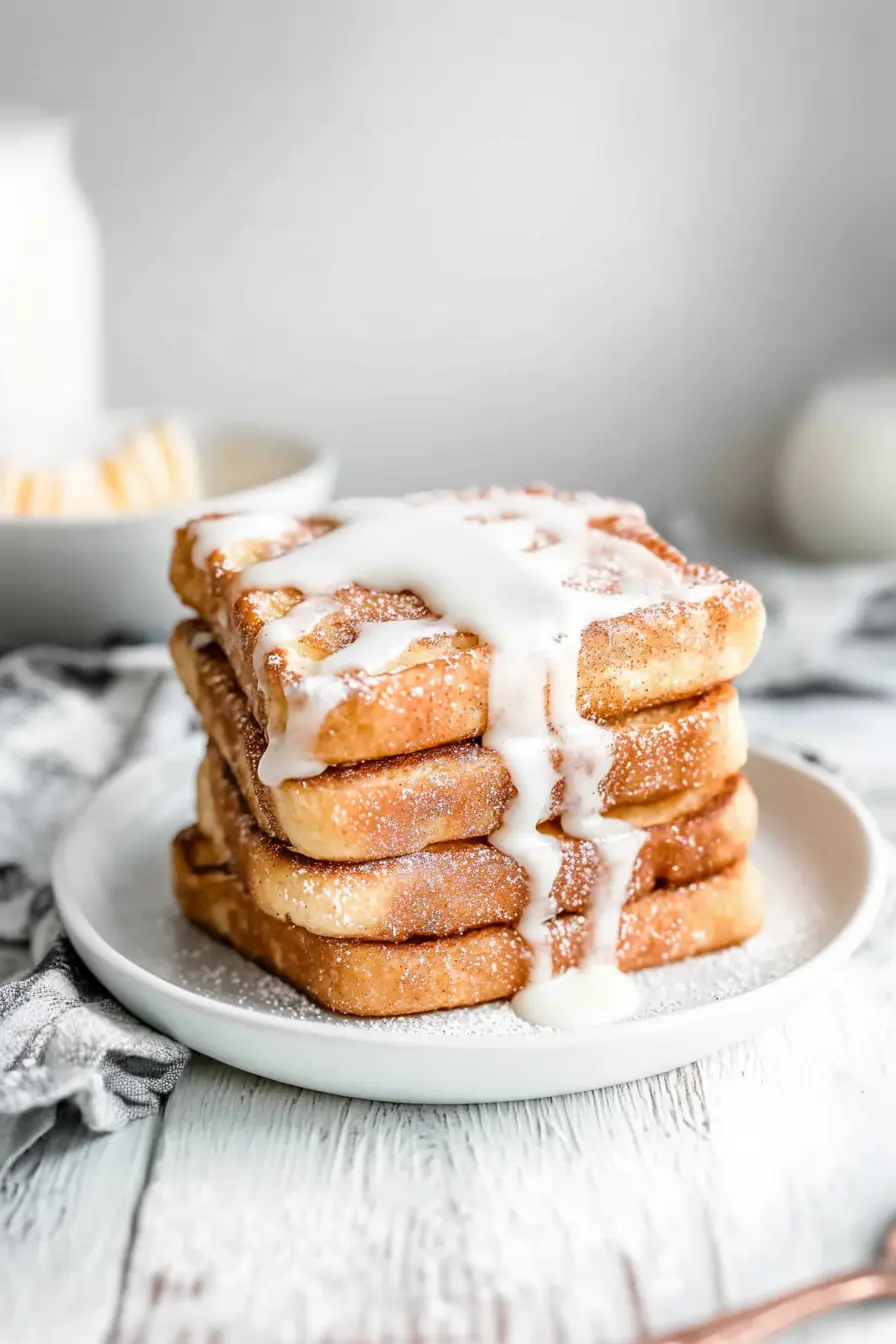 Easy French Toast Churro Bites Recipe