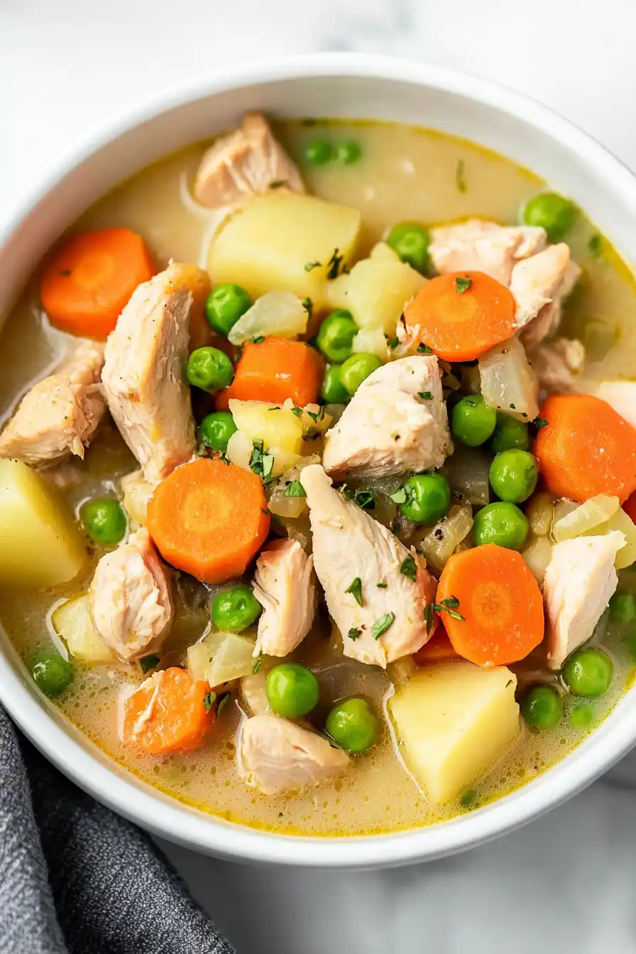Tasty Slow Cooker Chicken Stew Recipe