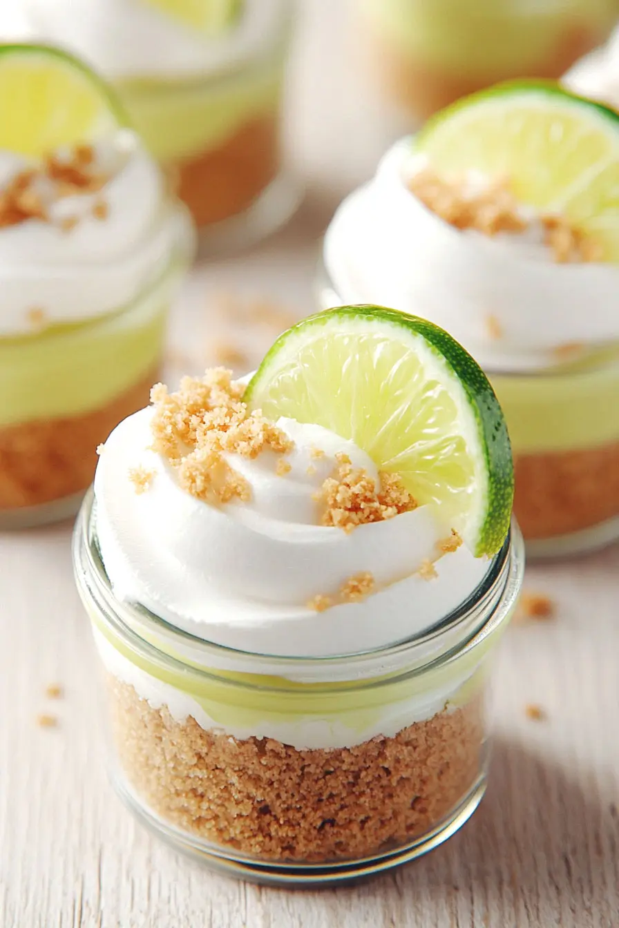 Best Mini Key Lime Cheesecakes in a Jar