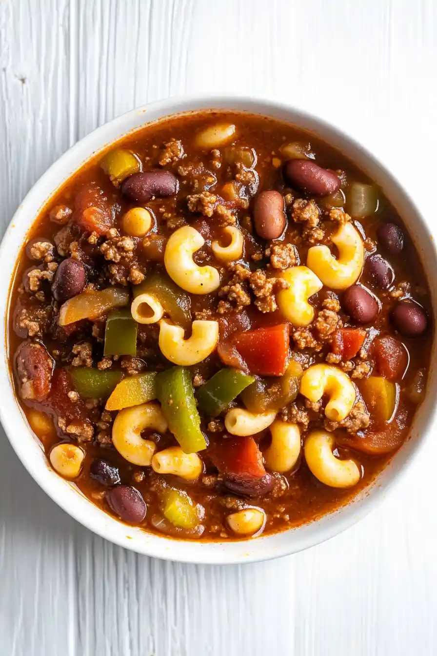 Flavorful Chili Recipe with Noodles