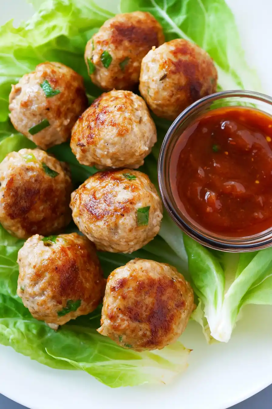 Tasty Eggless Turkey Meatballs Recipe