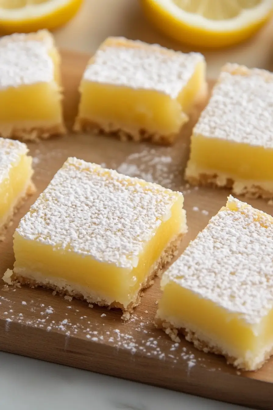 Best Egg Yolk Lemon Bars