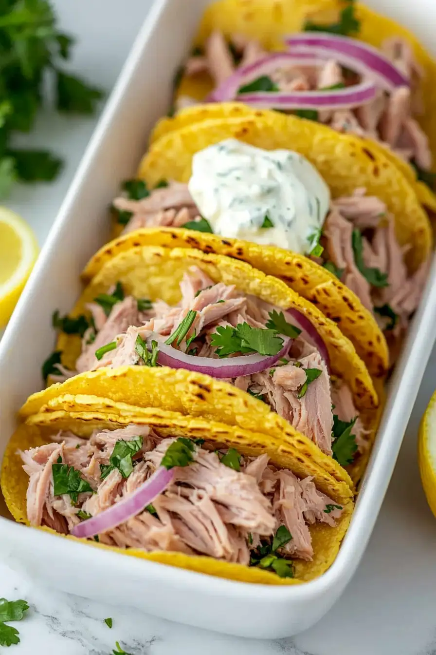 Easy Tuna Tacos Recipe