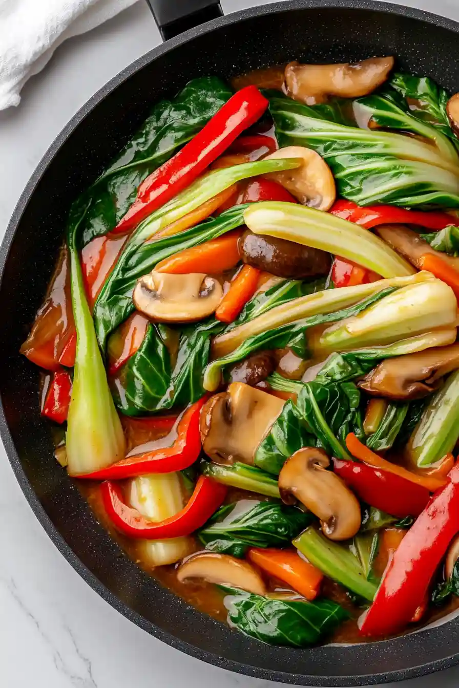 Easy Vegetable Stir Fry with Oyster Sauce