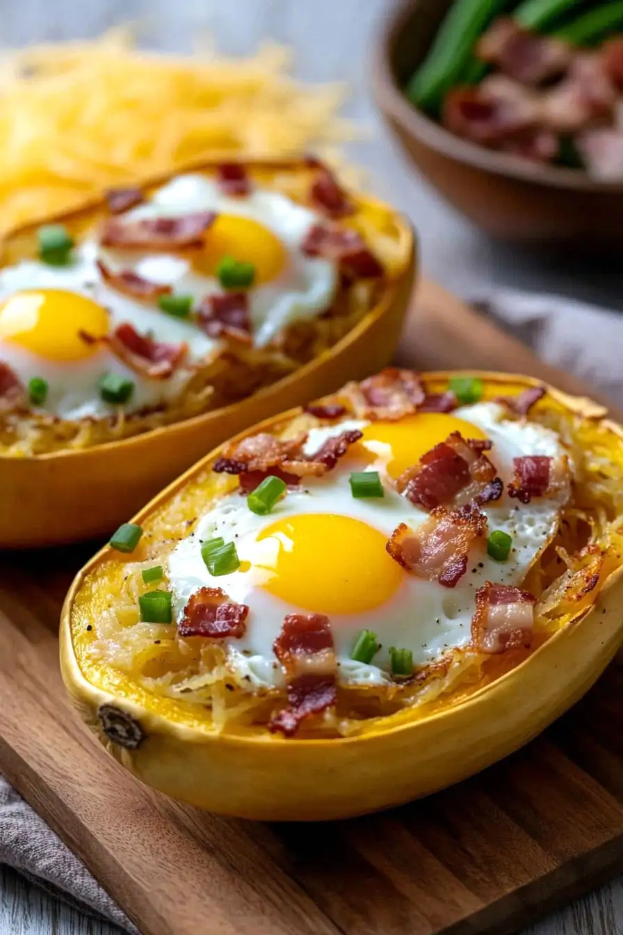 Fluffy Breakfast Spaghetti Squash Recipe