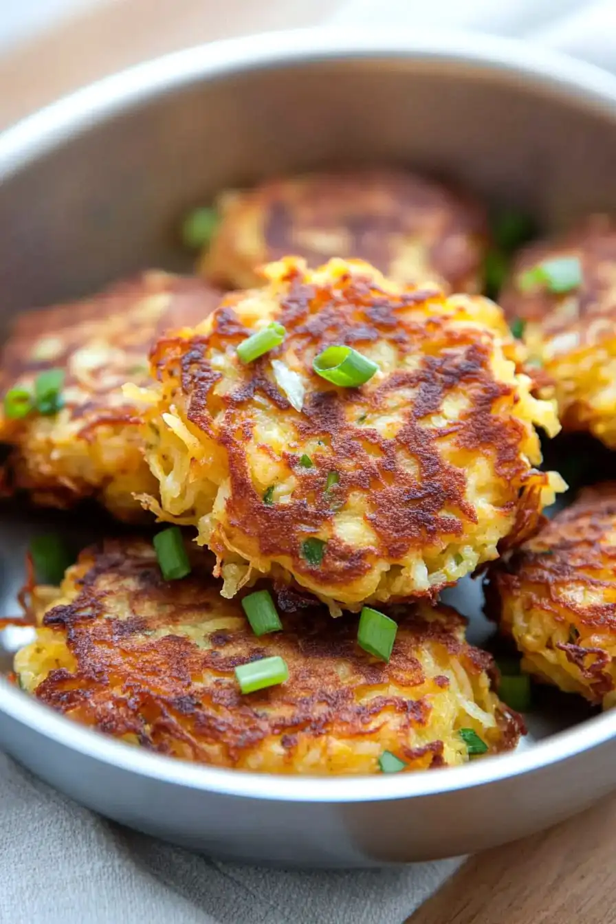 Savory Spaghetti Squash Fritters