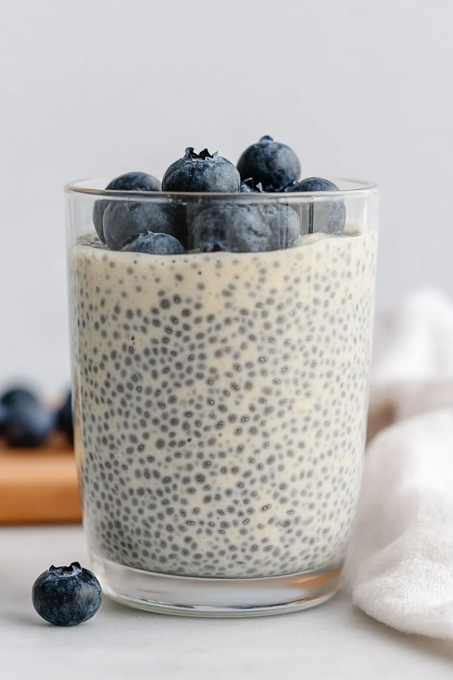 Refreshing Earl Grey Chia Seed Pudding