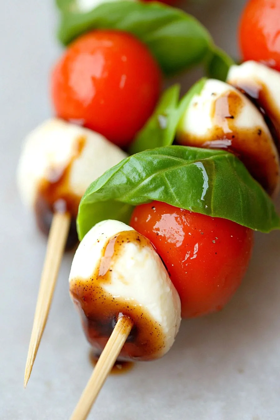 Best Caprese Salad Skewers