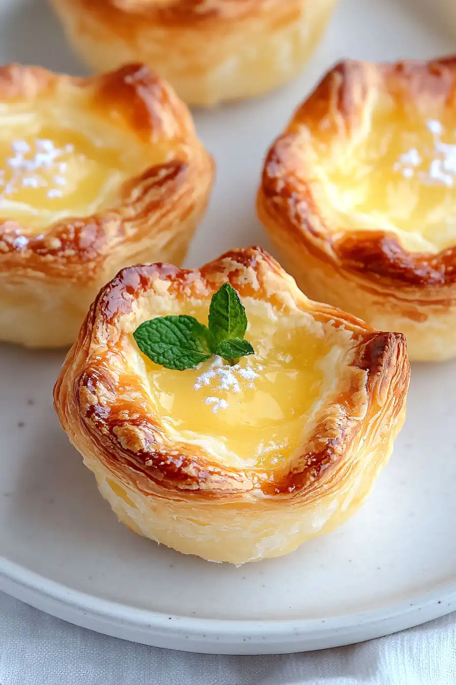 Tasty Lemon Curd Puff Pastry Recipe