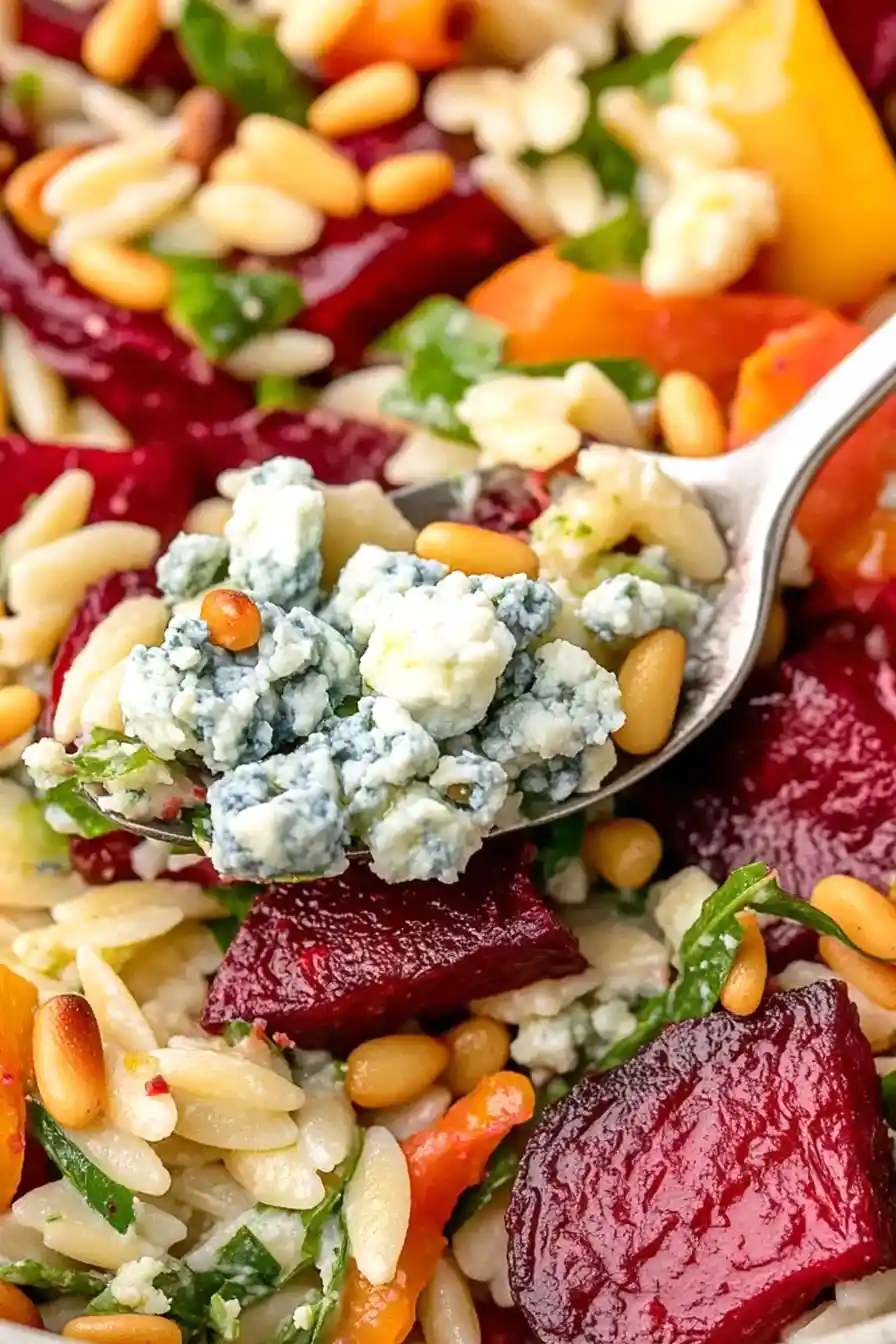 Juicy Beet and Orzo Salad Recipe