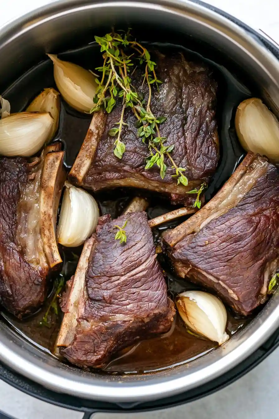 Hearty Instant Pot Short Ribs